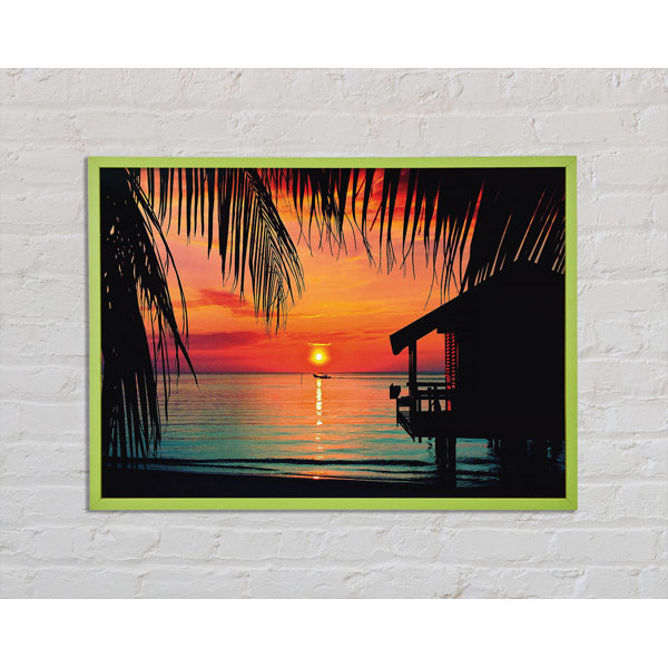 Haus am Meer Paradise Living Gerahmter Druck | Wayfair.de